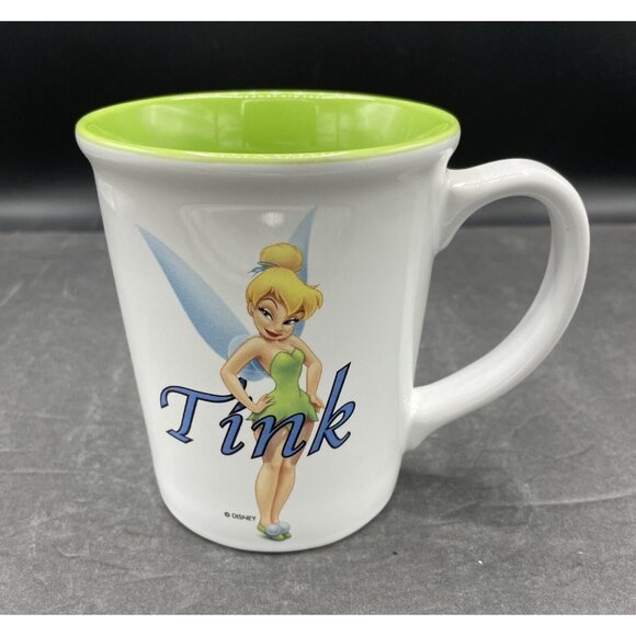 Disney | Dining | Tink Coffee Mug Tinkerbell Ceramic Tea Cup Disney ...
